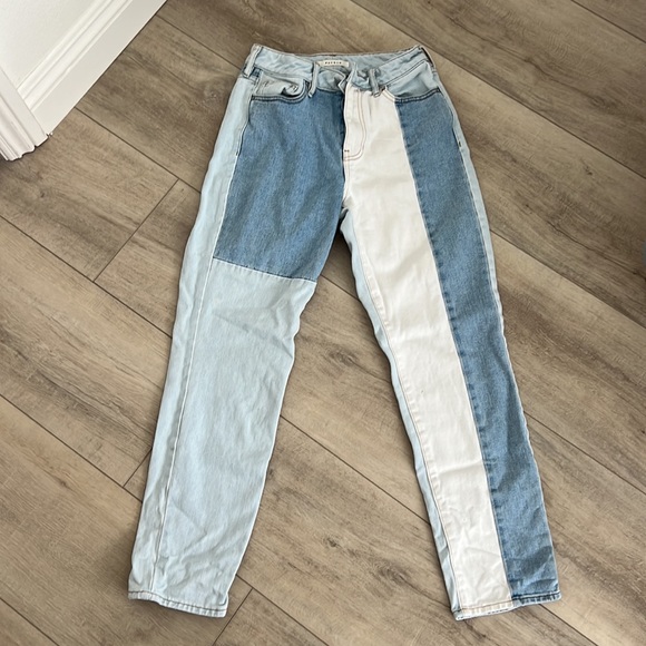 PacSun | Jeans | Patchwork Style Colorblock Jeans | Poshmark